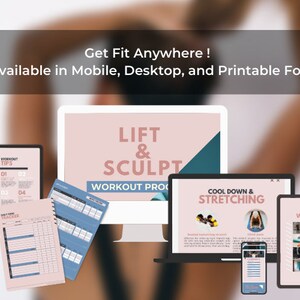 Women's Lift & Sculpt Workout Program ( Gym and Home ) by INSTAGUS.FIT ...