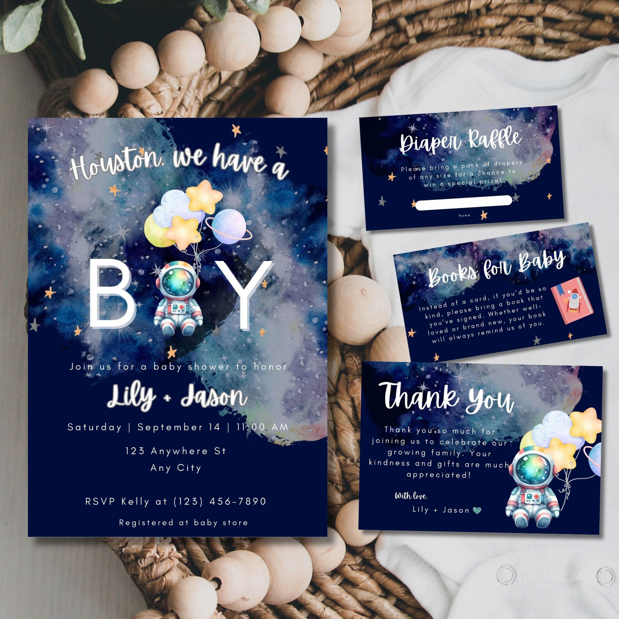 Space Themed Baby Shower