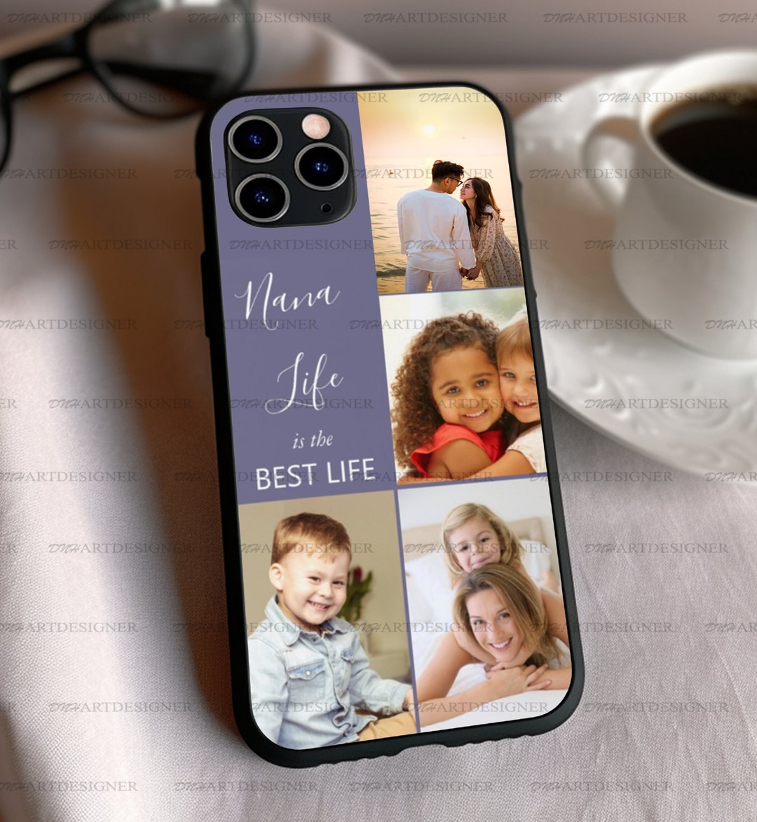 Custom Text and Photo Phone Case, Personalized Memorial Case, Custom ...