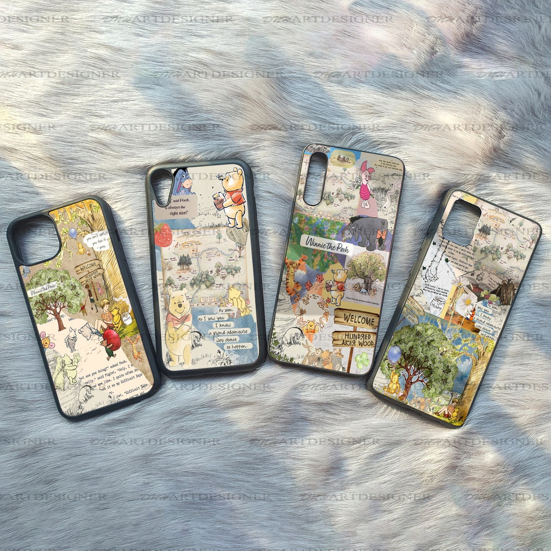 Hundred Acre Woods Phone Case, Pooh and Friends Phone Cover, Classic ...