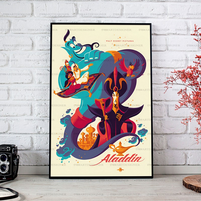 Aladdin Wall Art - Etsy