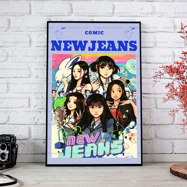 Hanni Newjeans Poster - Etsy