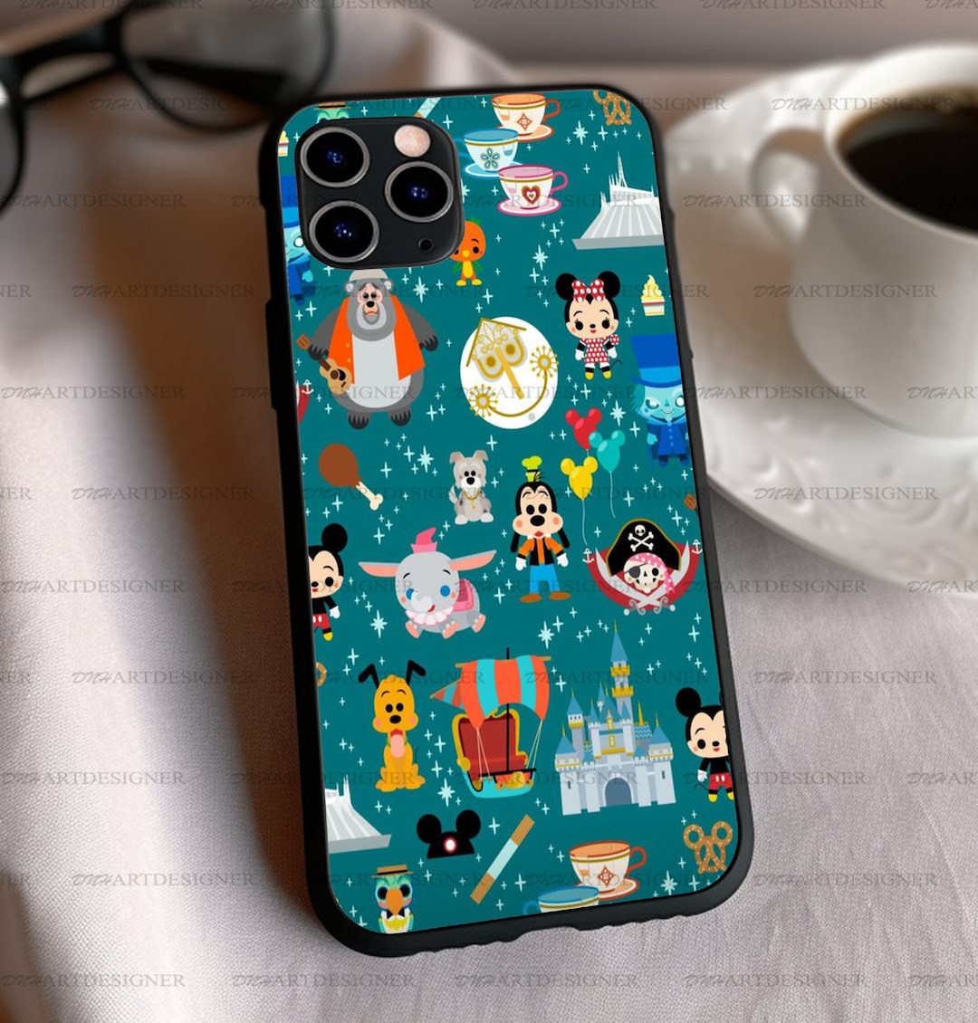 Magical Disneyland Case, Mickey and Friends Phone Cover, Cute Disney ...