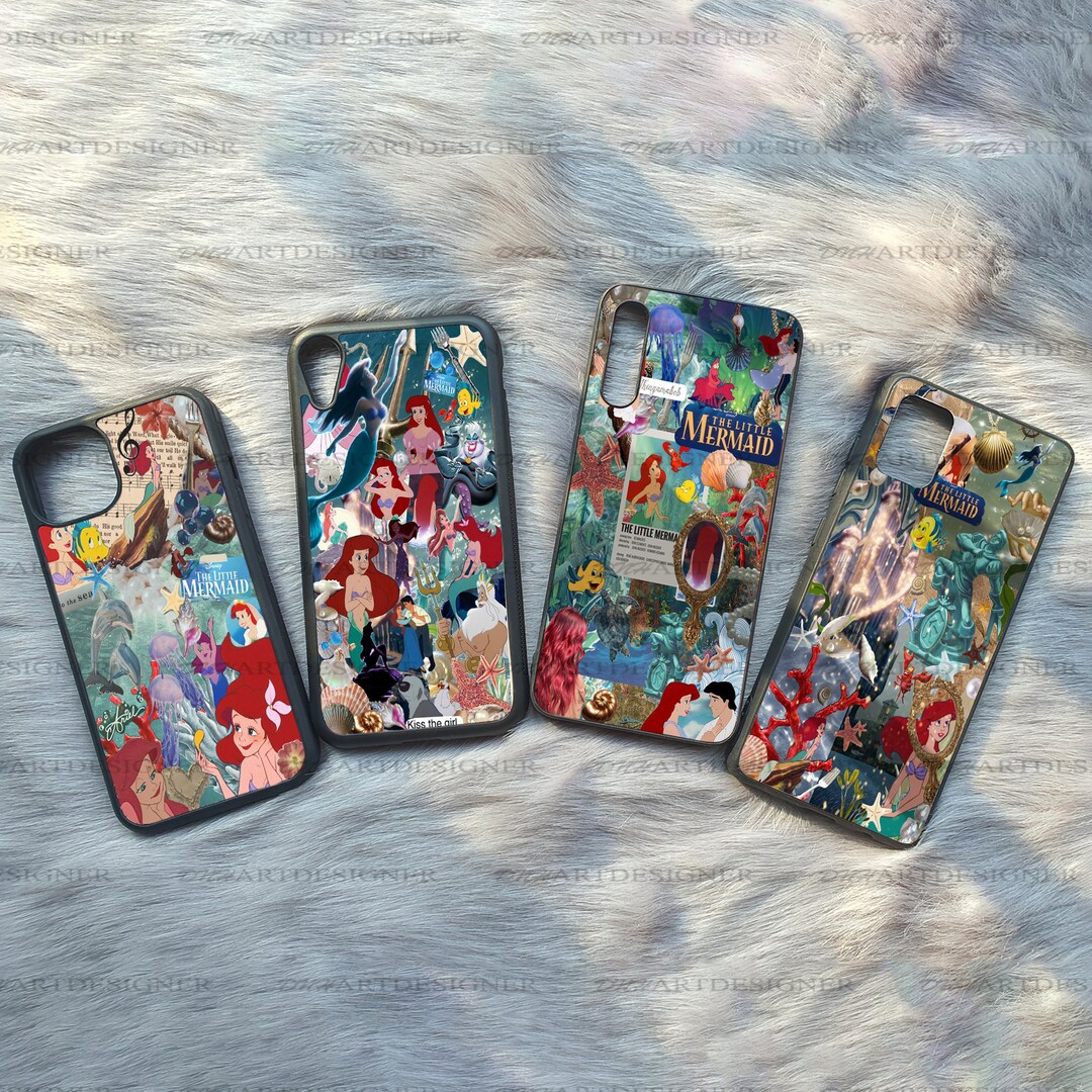 Disney Princess Ariel Phone Case, Little Mermaid Phone Cover, Magical ...