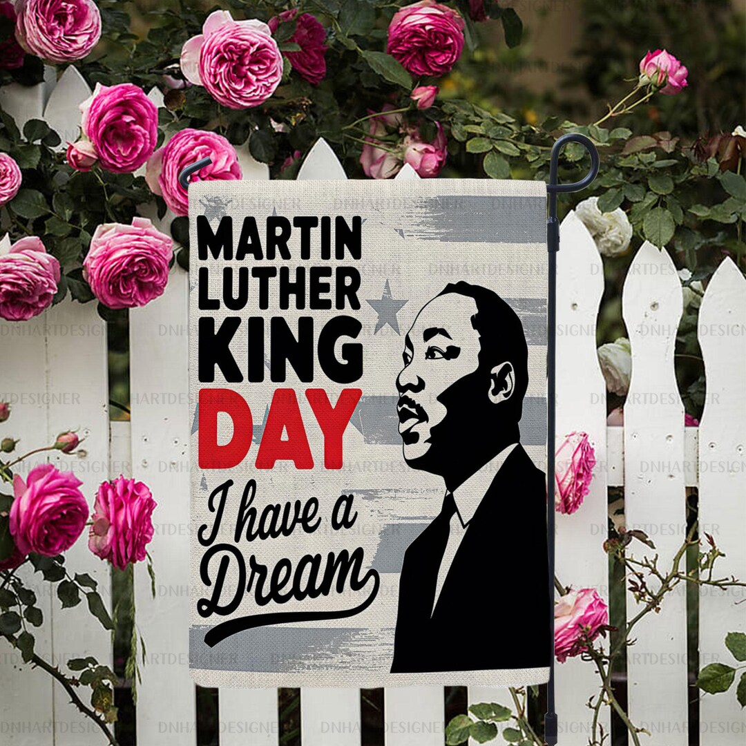 MLK I Have A Dream Flag, MLK Tribute Flag, King Legacy Flag, MLK Jr ...