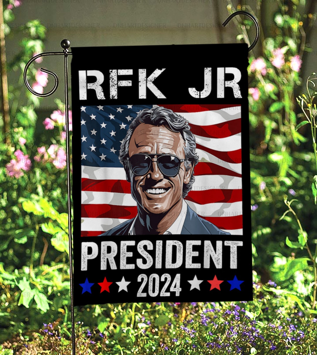 RFK JR for President 2024 Flag, Retro America Election Flag, Kennedy ...
