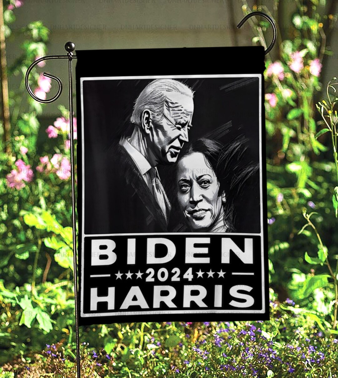 Biden Harris Supporters Flag, Biden 2024 Banner, No Trump Flag, Biden ...