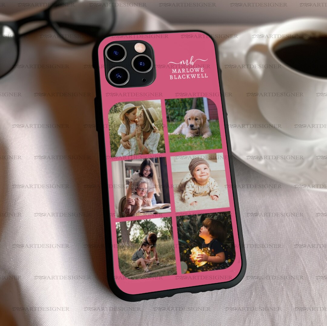 Cute Memorial Picture Custom Phone Case, Custom Name Phone Case ...