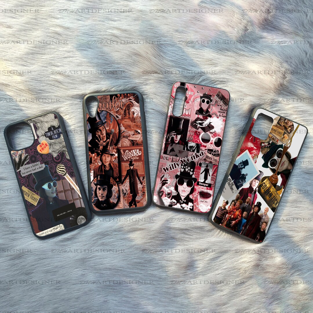 Charlie and the Chocolate Factory Phone Case Willy W0nk - Etsy