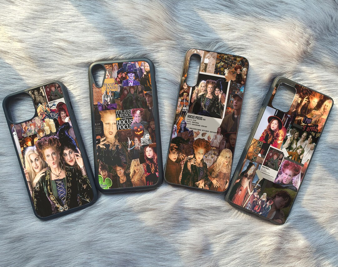 Hocus Pocus Collage Case, Classic Movie Halloween Case, Aesthetic ...