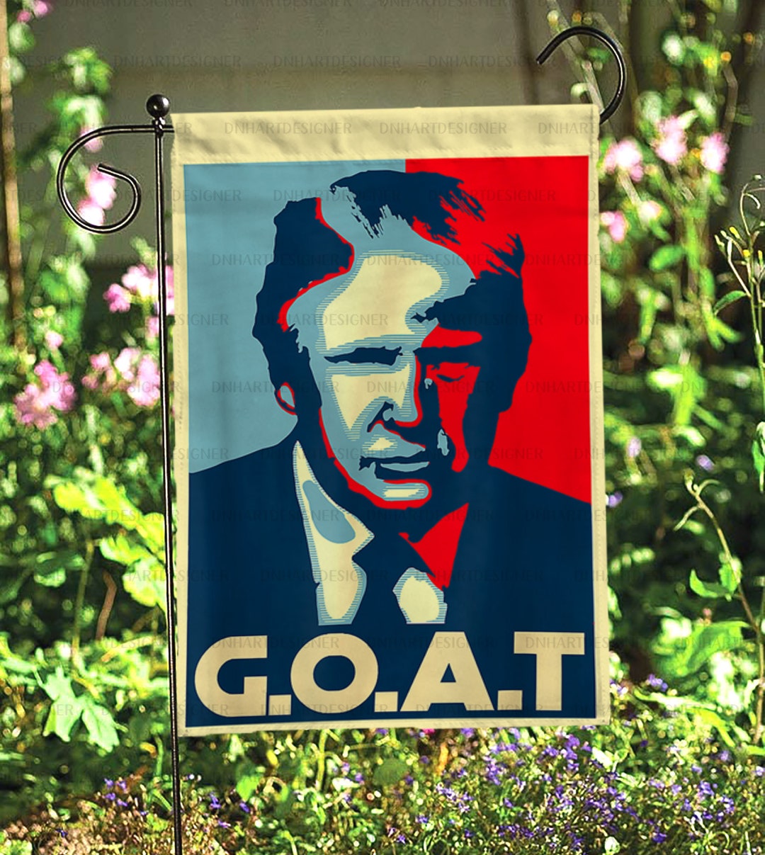 Retro Goat Trump President Flag, America Trump for President Flag, Save ...