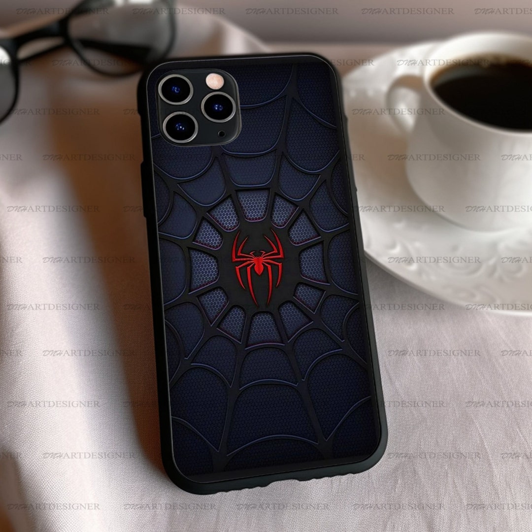 Spider-man Logo Phone Case Superhero Phone Cover Cool - Etsy