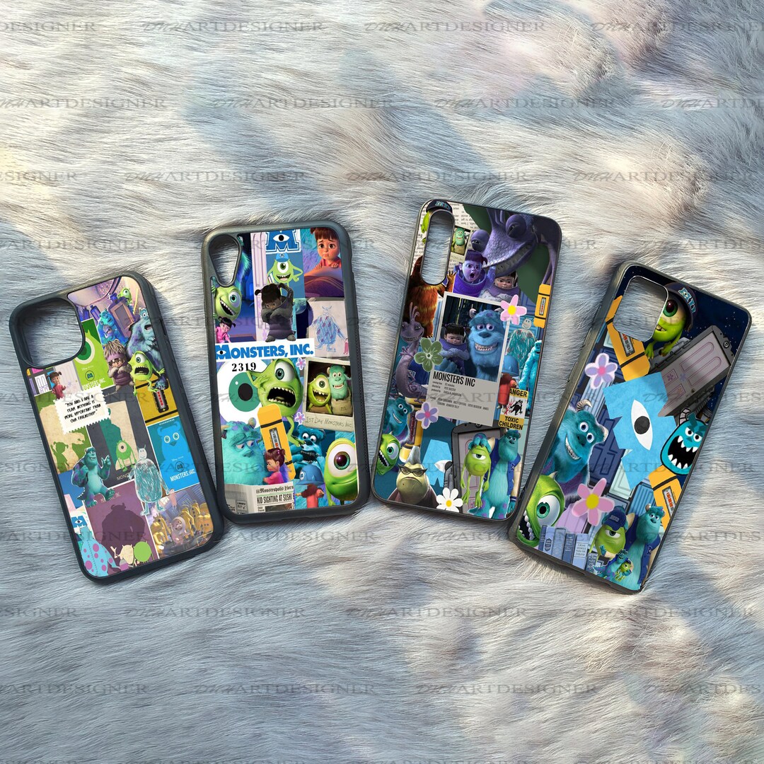 Monster Inc Disney Case, Funny Disney Monster Case, Halloween Cartoon ...