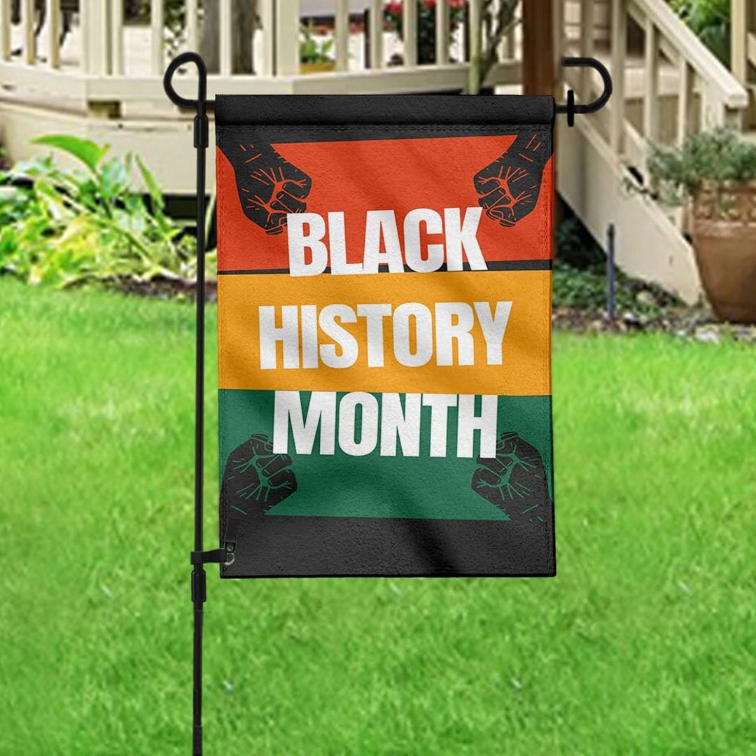 Black Power Flag, Black History Month Flag, African American Flag ...