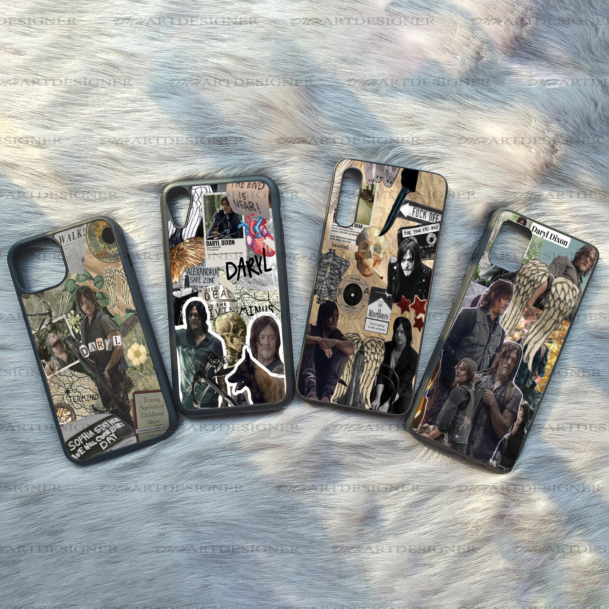 Daryl Dixon Wings Iphone Case