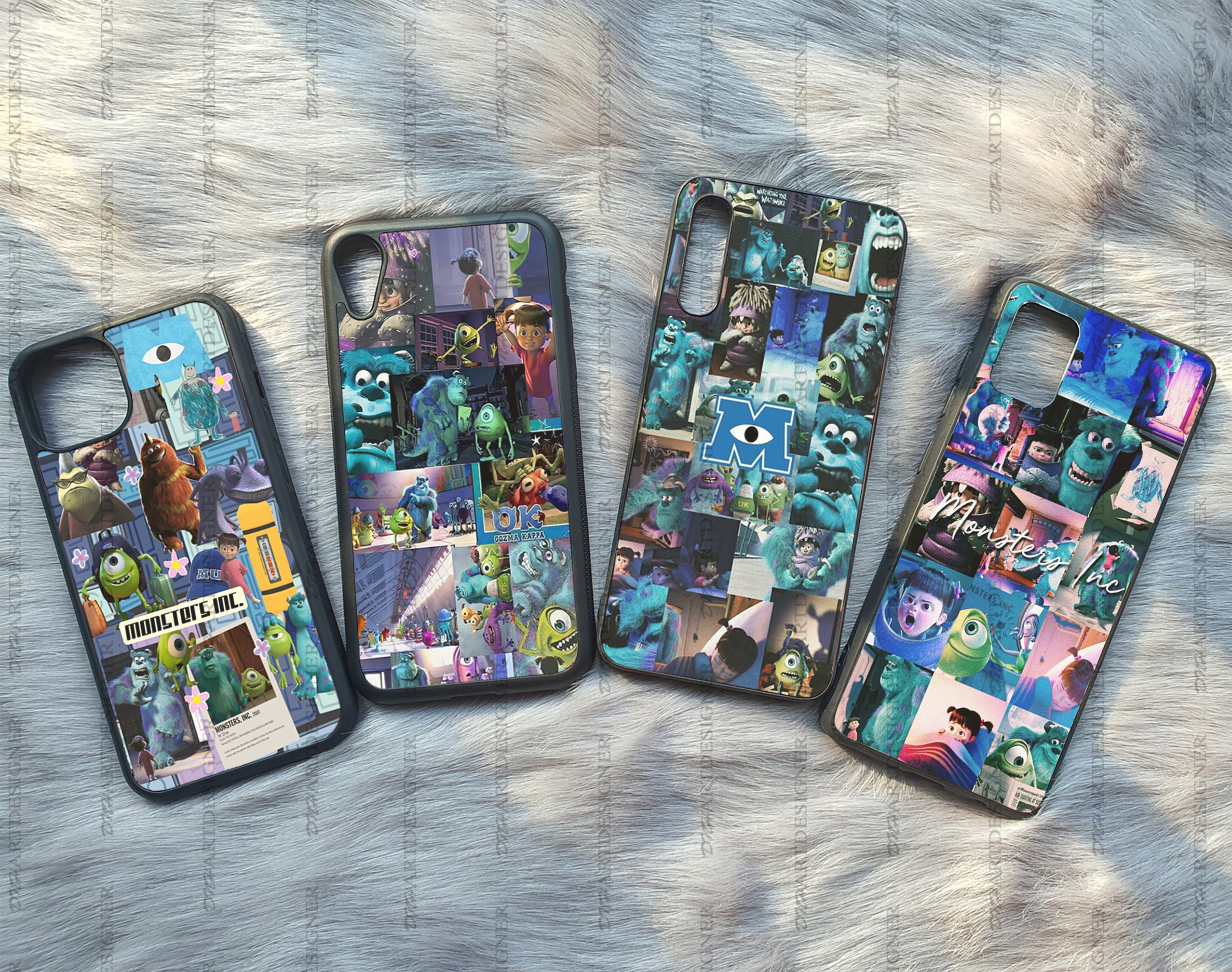 Monster Inc Character Case Funny Disney Monster Case - Etsy
