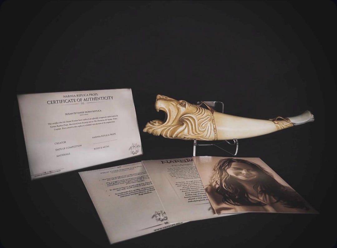 Susan Pevensie's Horn From the Chronicles of Narnia Resin - Etsy