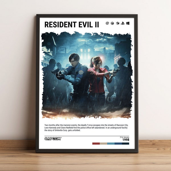 Resident Evil 5 Poster - Etsy