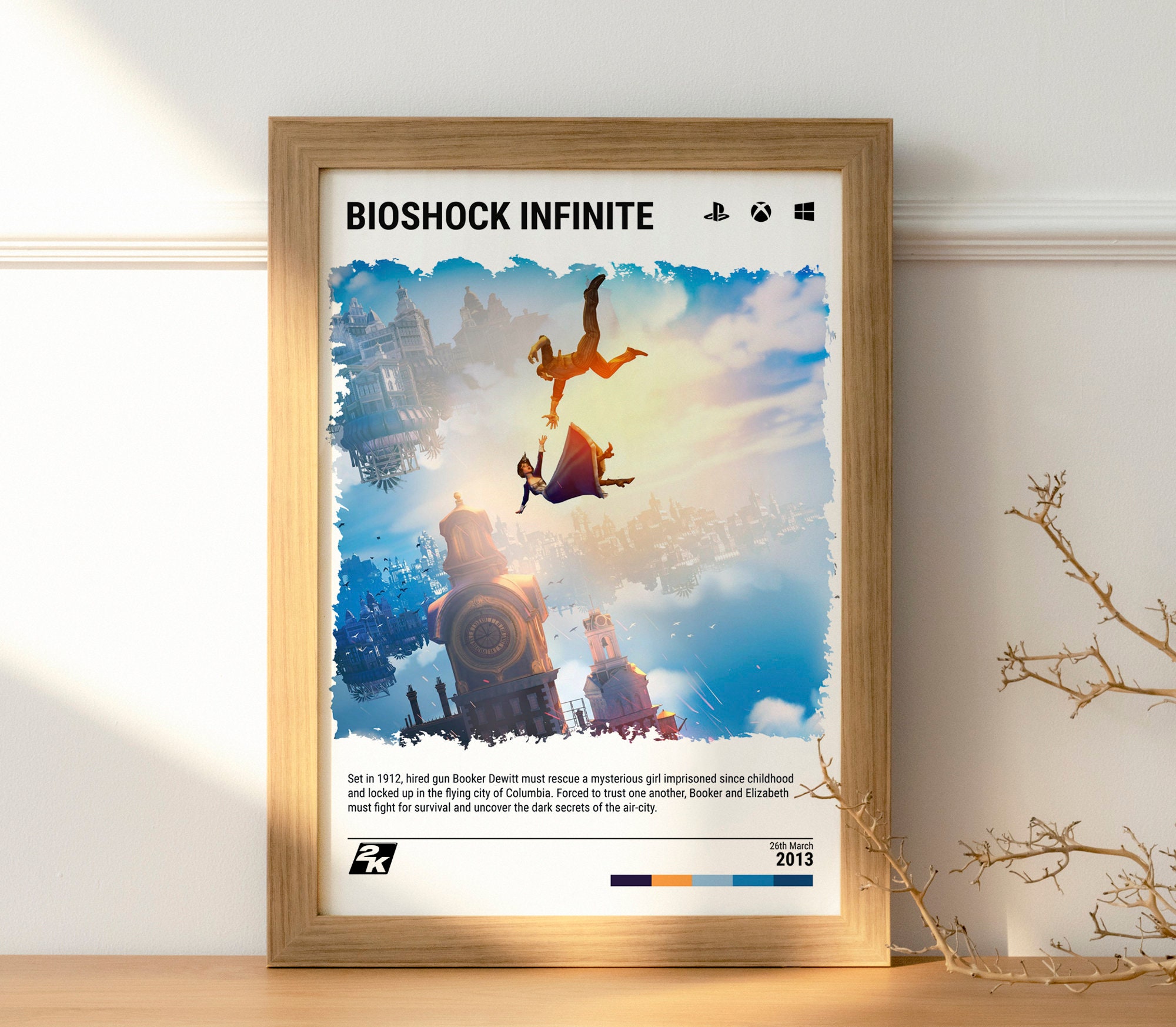 Bioshock Infinite Art Falling