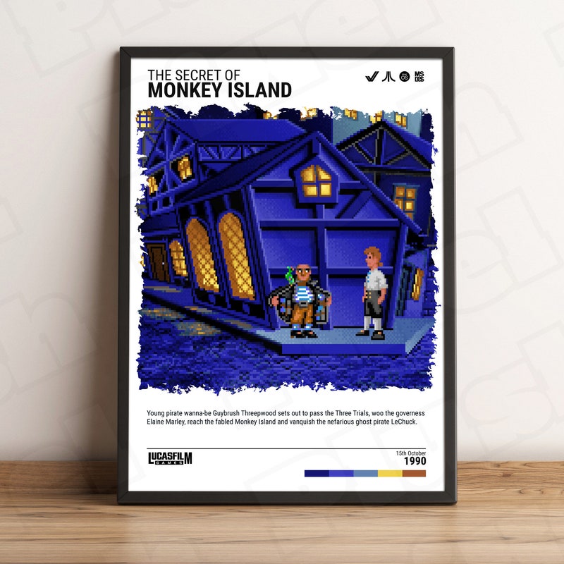 Gaming Poster Monkey - Etsy UK