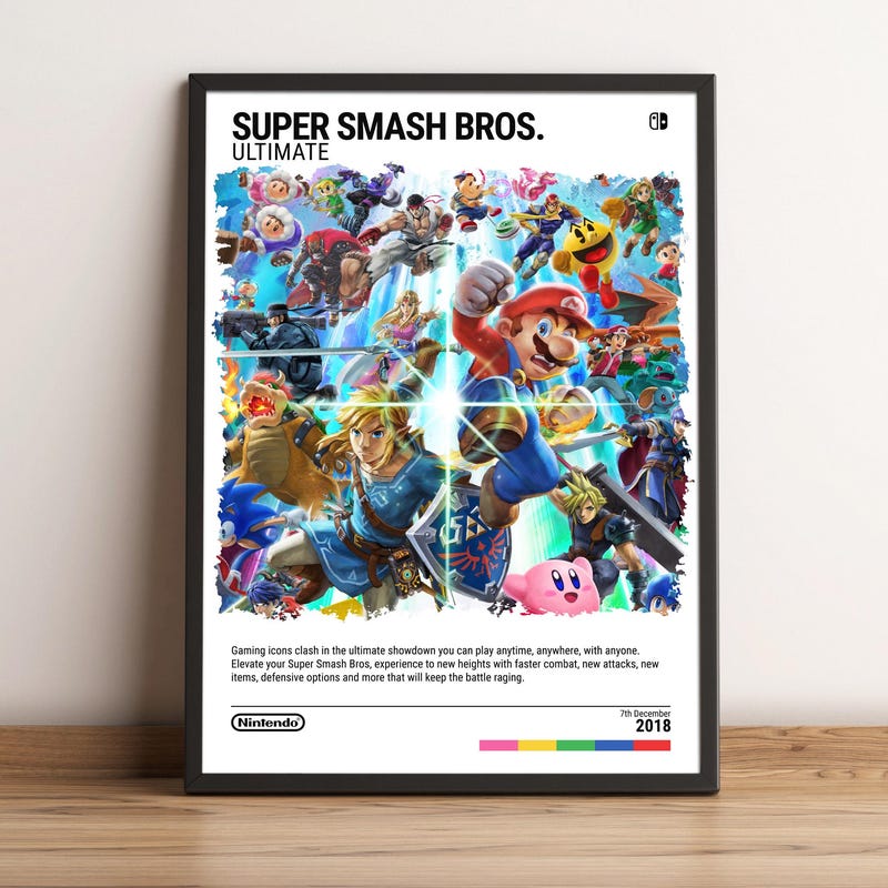 Smash Ultimate Poster - Etsy