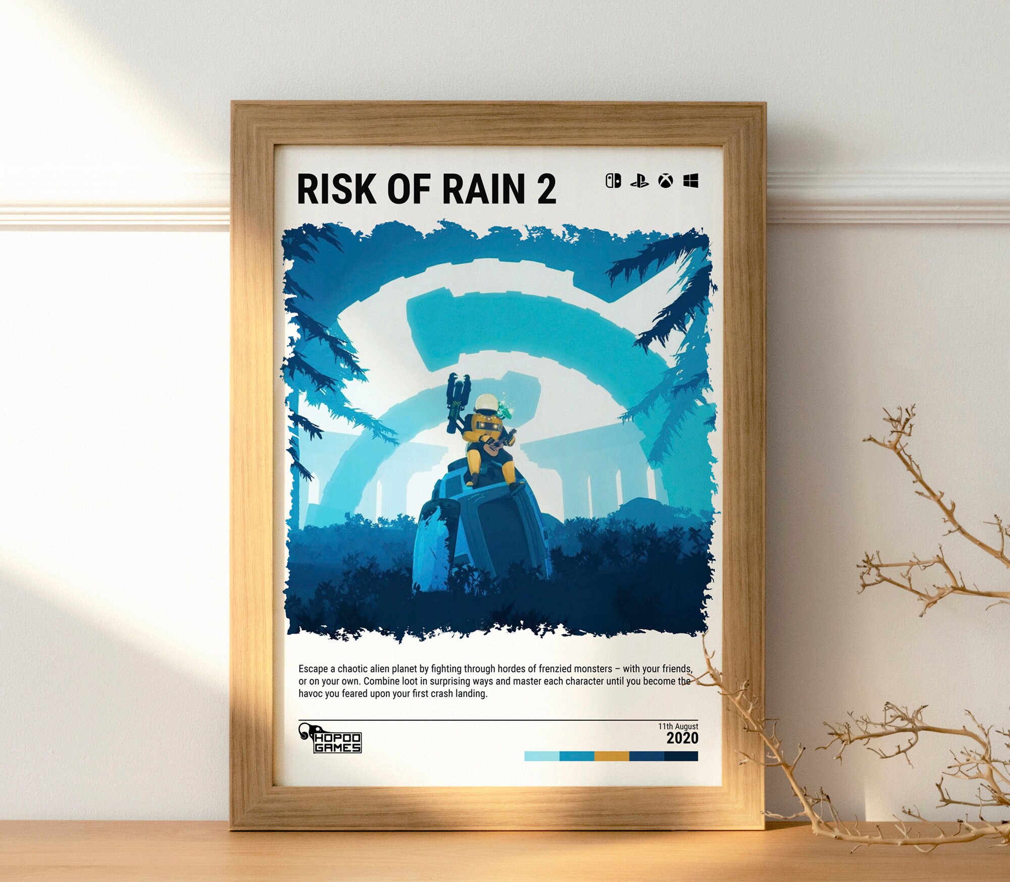 Risk of Rain 2 2020 Poster Video Game Wall Art Print - Etsy