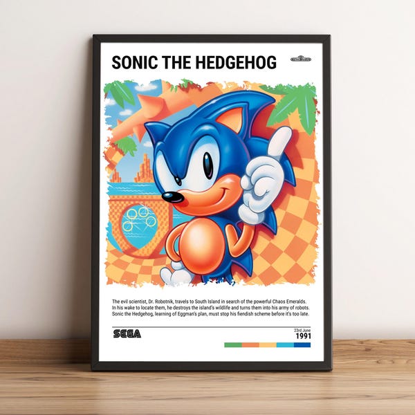 Sonic 4 Poster - Etsy