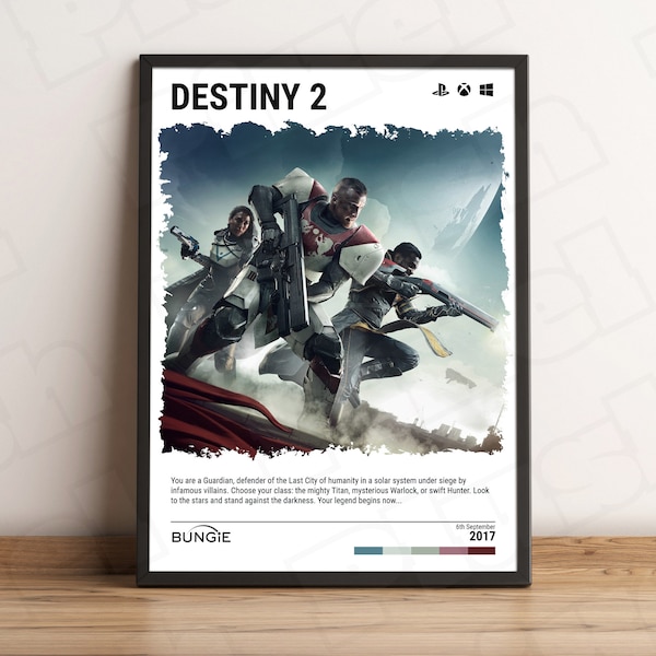 Destiny Poster - Etsy UK