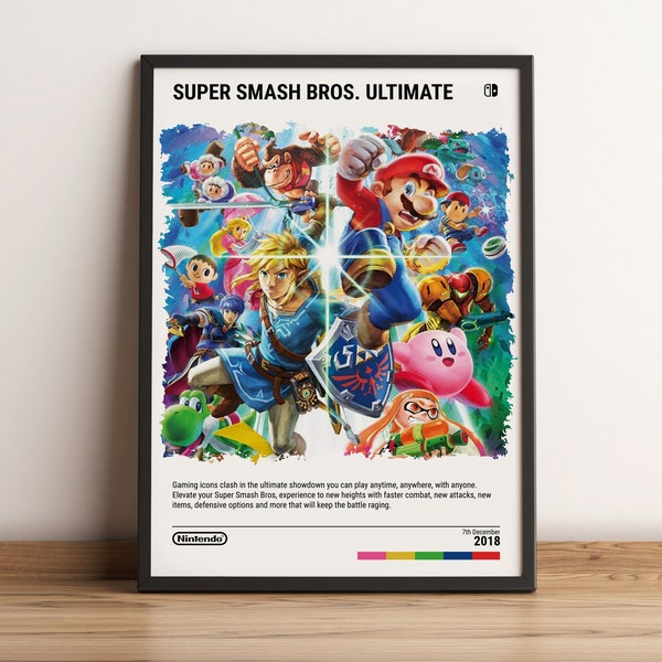 Smash Ultimate Poster - Etsy