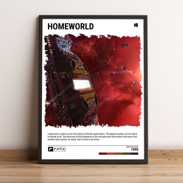 Homeworld Game Poster - Etsy