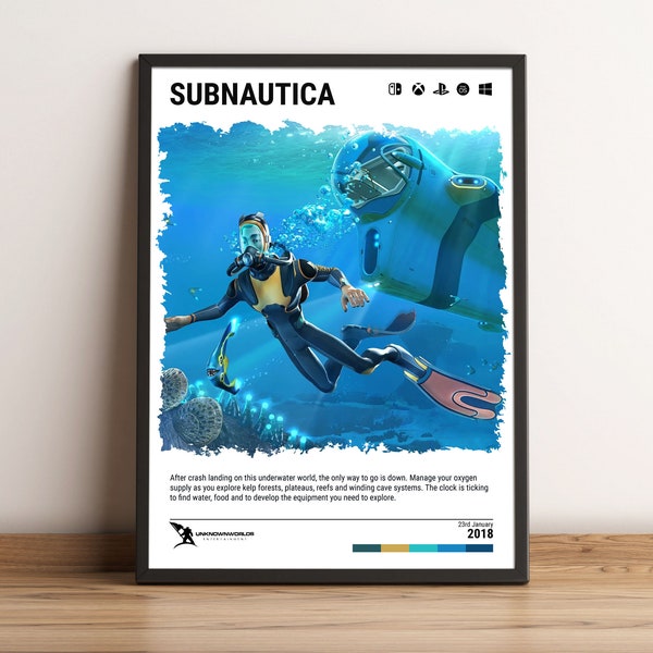 Subnautica Poster - Etsy