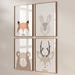 Children's Room Poster Set Premium P715 // Forest Animals // Baby Room ...