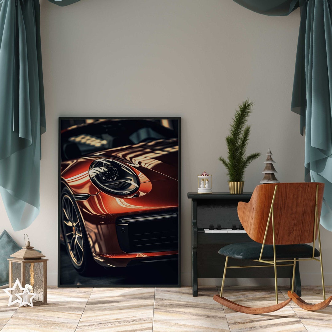 Porsche 911 Poster - Poster Premium AP3084 - Car Art - Mural Wall Art ...