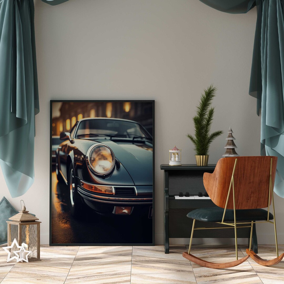 Porsche 911 Poster - Classic Car Poster Premium AP3079 - Car Art ...