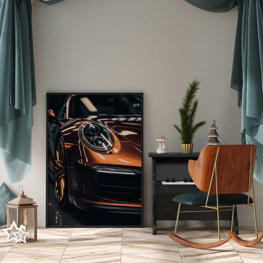 Porsche 911 Poster - Poster Premium AP3089 - Car Art - Mural Wall Art ...