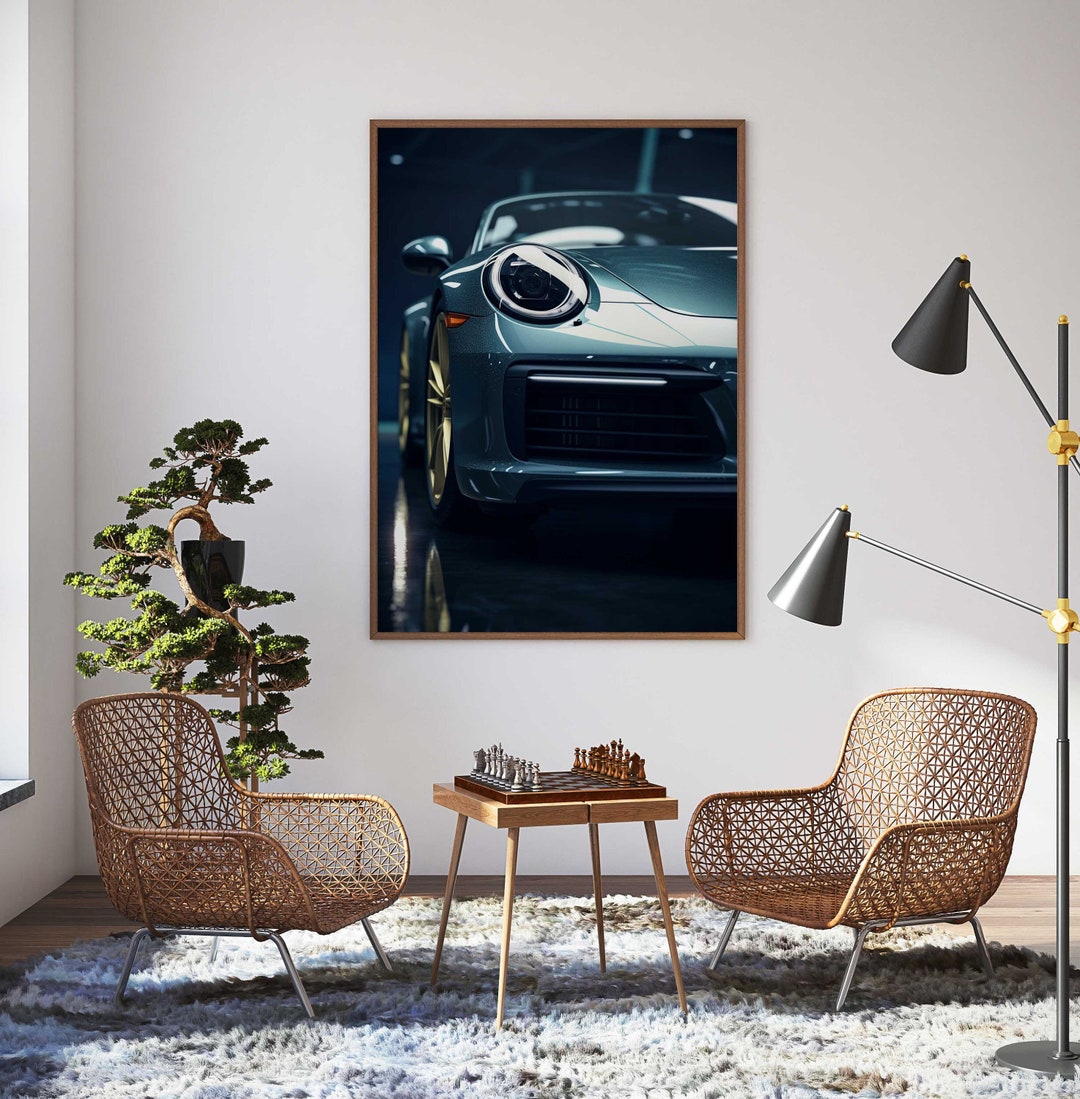 Porsche 911 Poster - Poster Premium AP3090 - Car Art - Mural Wall Art ...