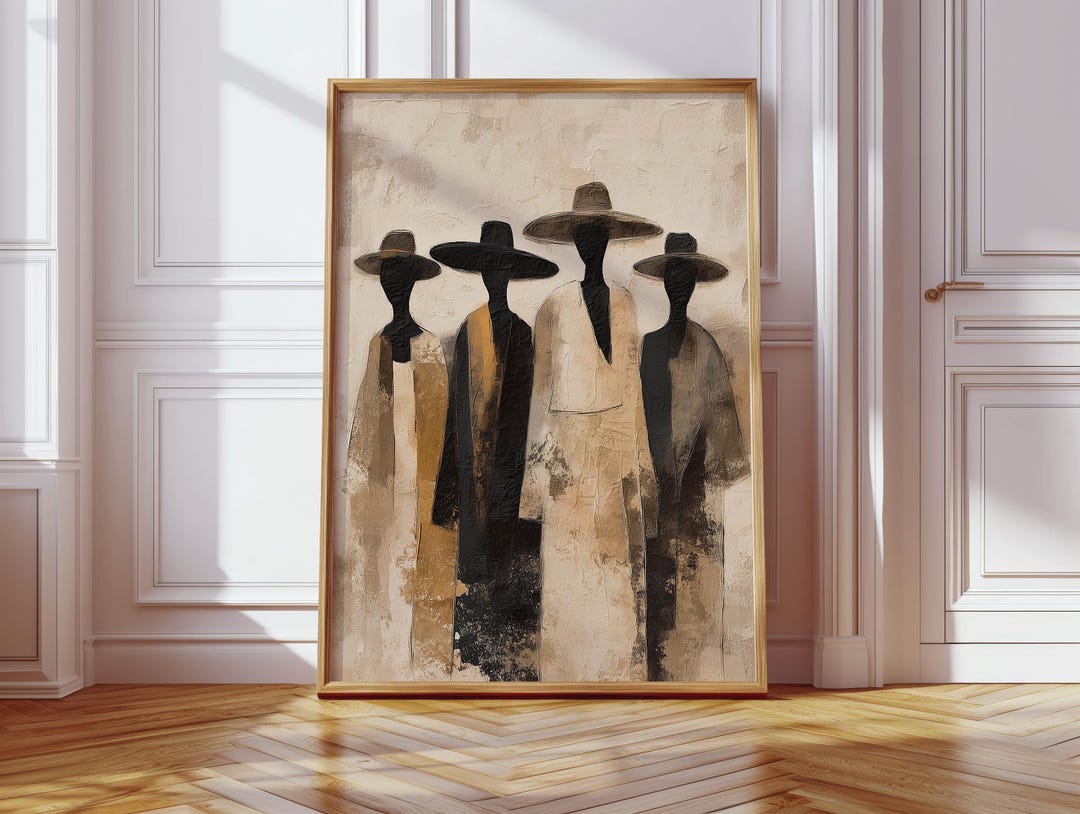 African American Black Wall Art Boho Prints Poster Printed and Shipped ...