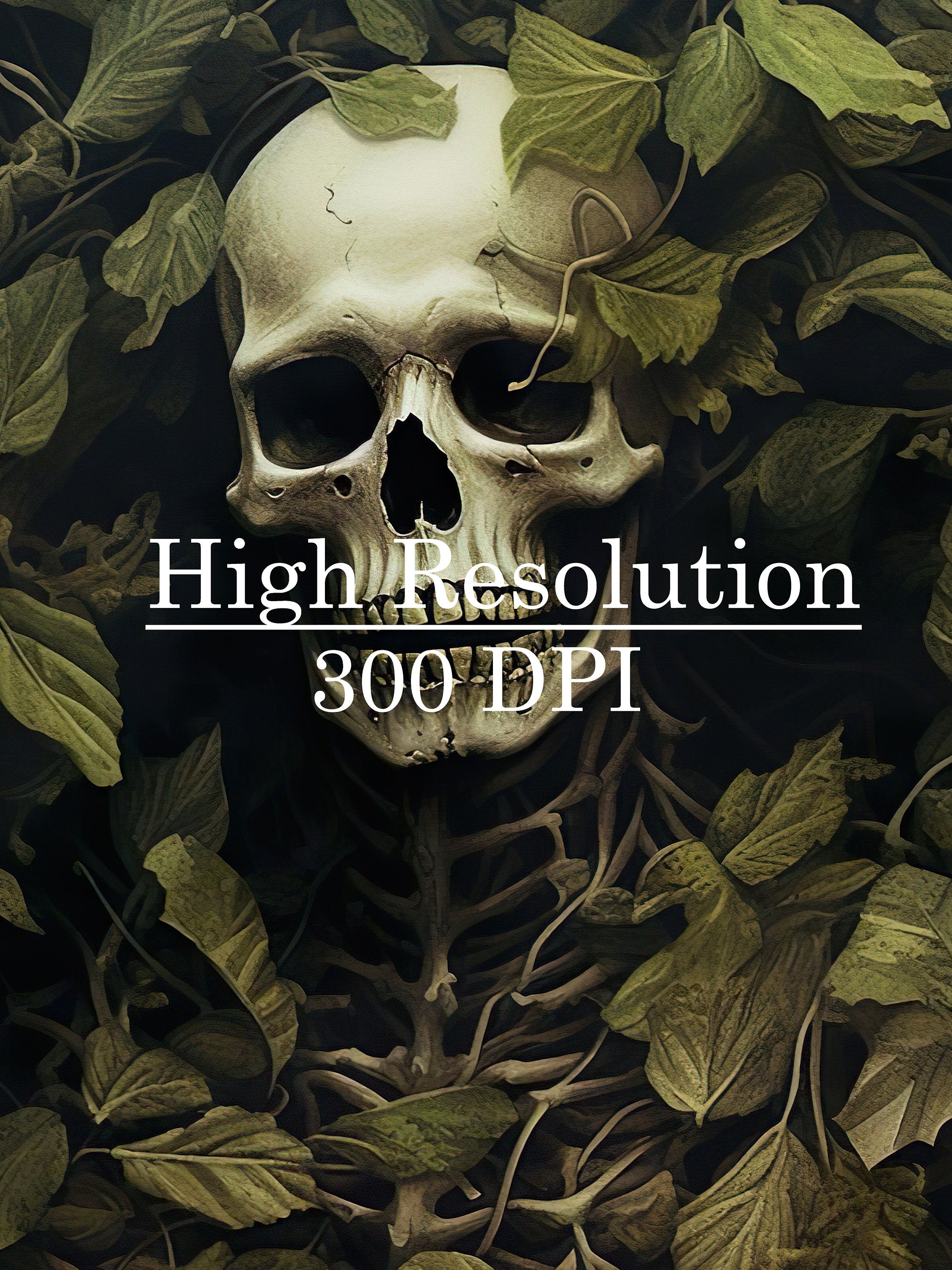 Botanical Skeleton, Skeleton Wall Art Print, Skeleton Portrait ...