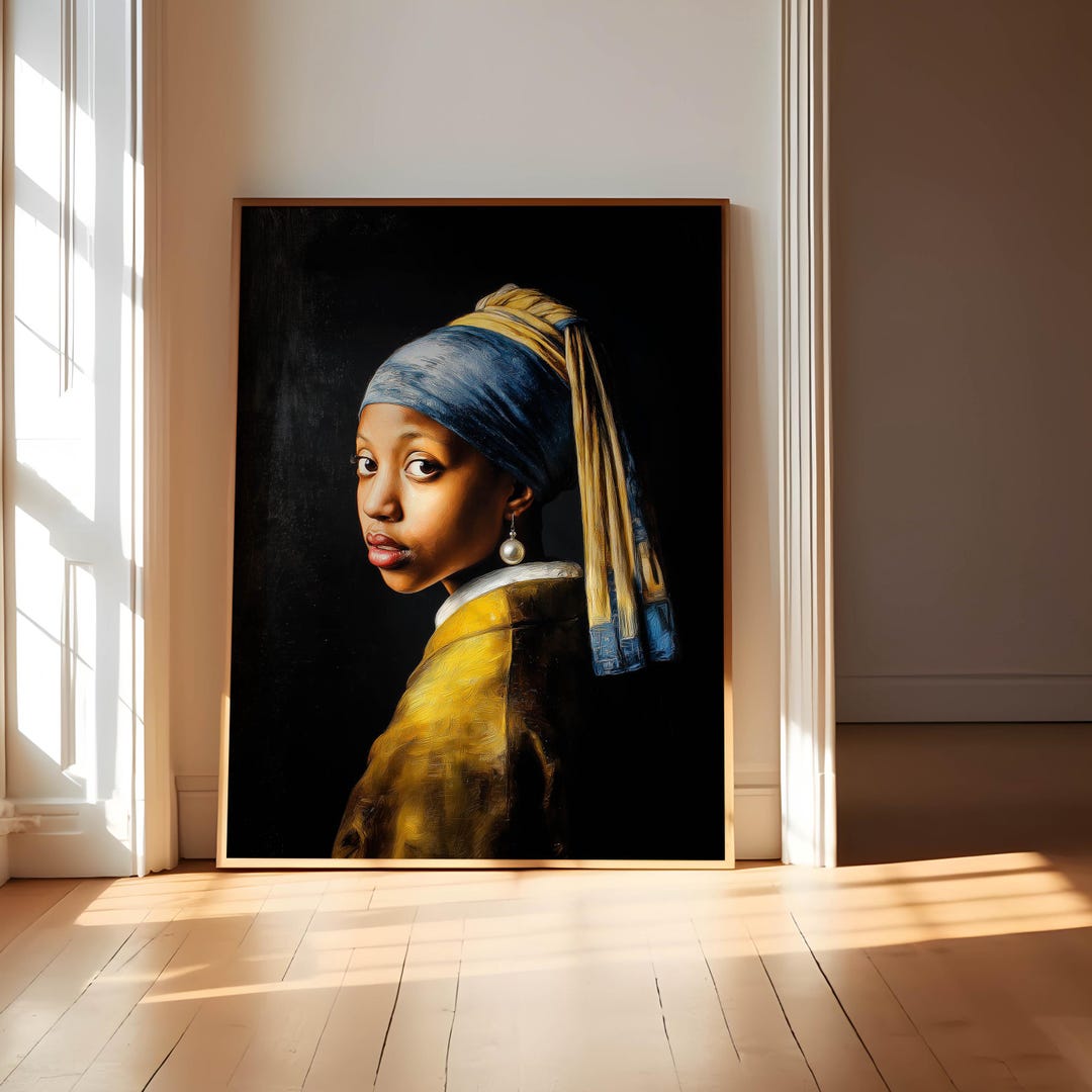 Vintage African American Art Print, African American Digital ...