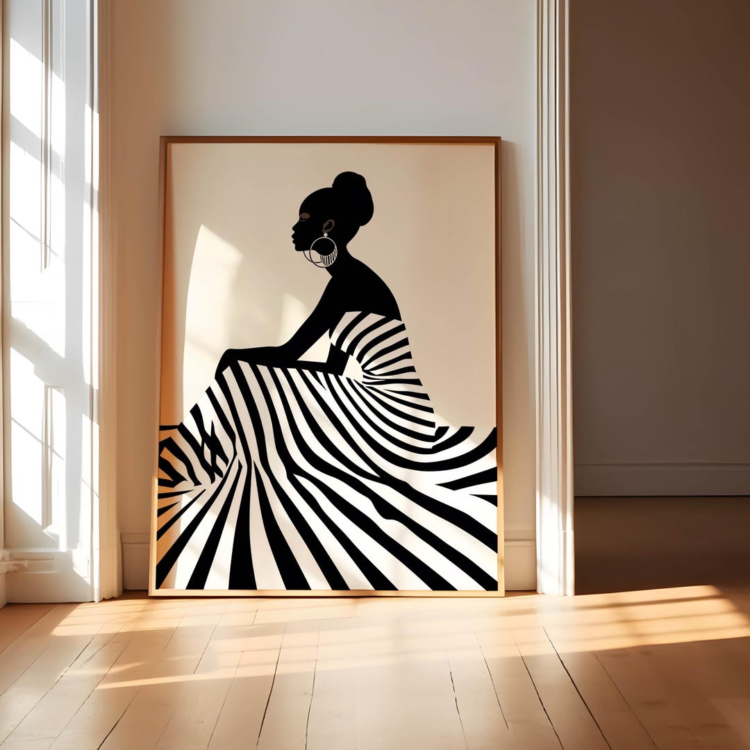 African American Wall Art, Black Women Art, Black Art Prints, African ...