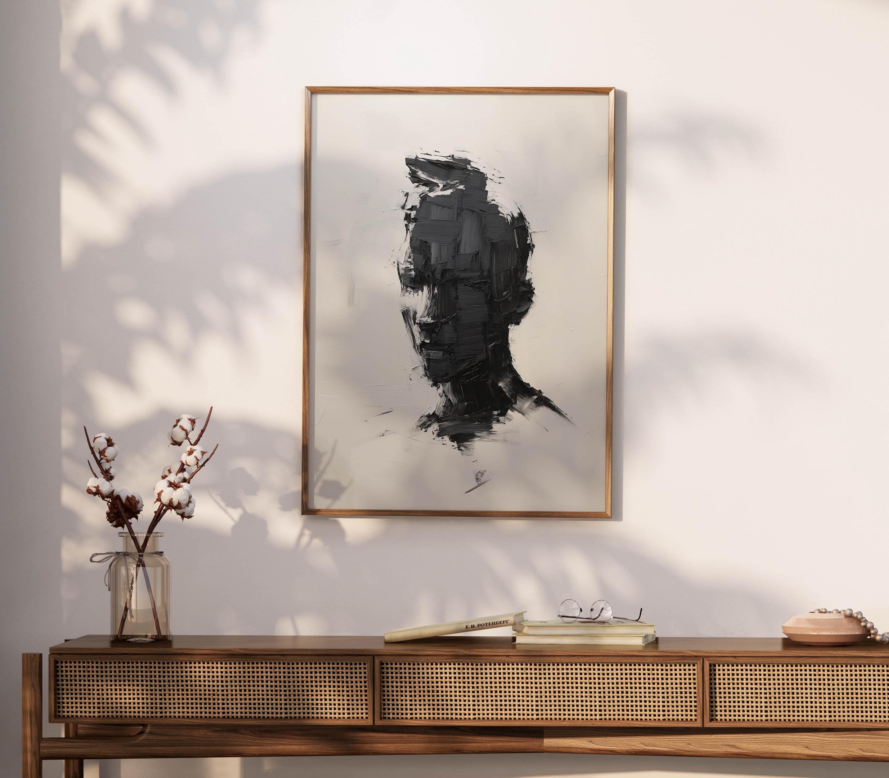 African American Wall Art Digital Download, Black Art Prints Abstract ...
