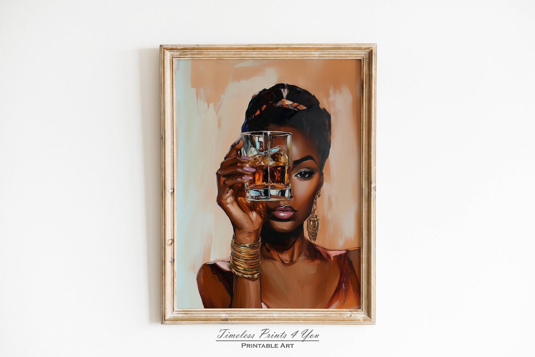 African American Art Prints, Black Woman Art Print, Black Woman ...