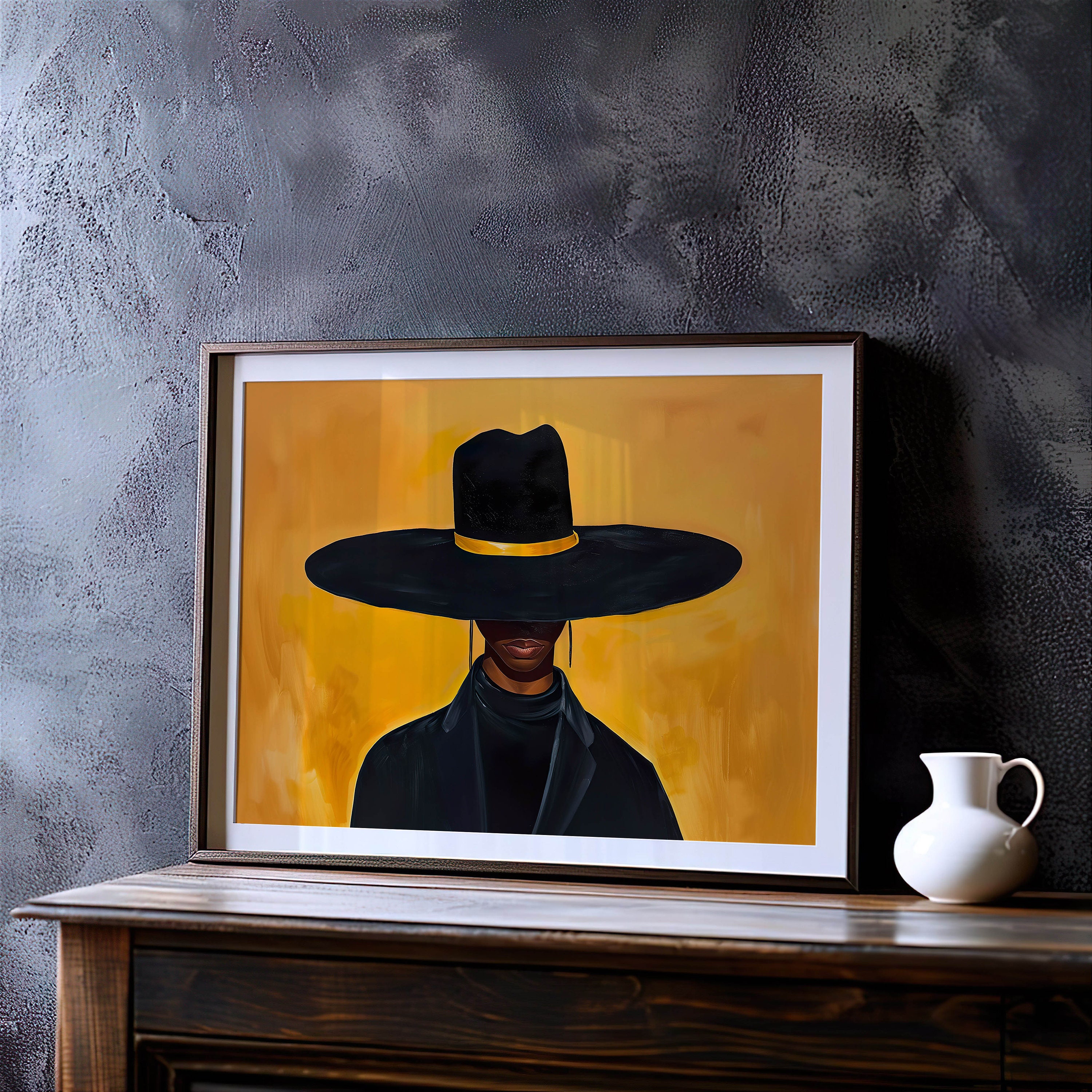 African American Art Prints, Vintage Black Girl Print, African American ...