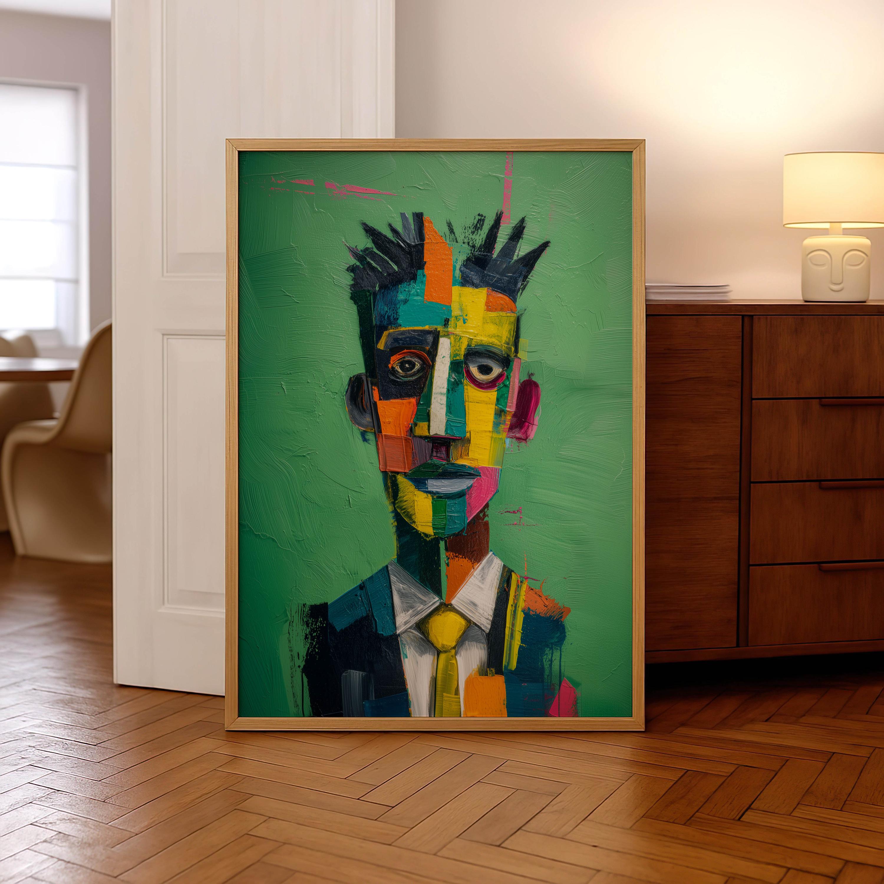 Abstract African American Black Art Prints Gallery Set of 4 Digital ...