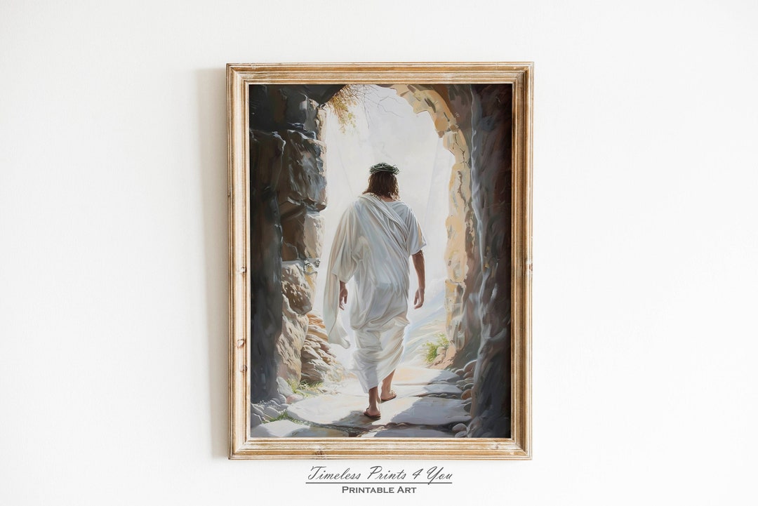 Jesus Christ Art Print, Christian Home Decor (digital Download) - Etsy
