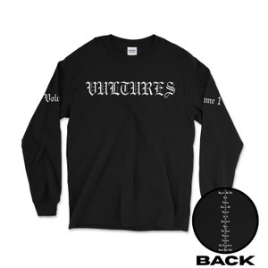 Vultures Volume 1 Tracklist Kanye West and Ty Dolla Sign Unisex Ultra ...
