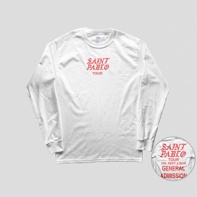 Saint Pablo Tour General Admission Nopixel Logo Unisex Ultra Cotton ...