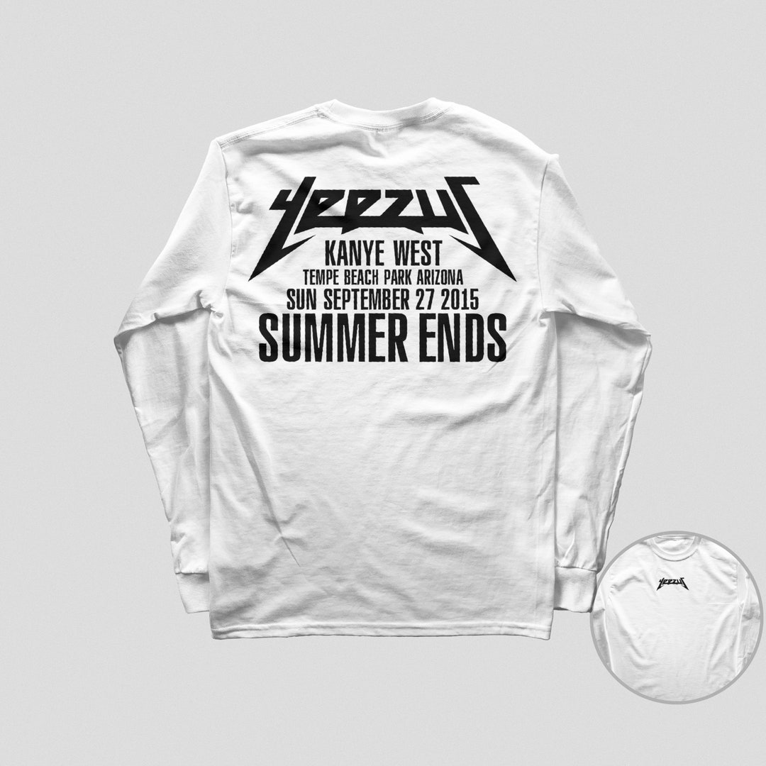 Yeezus Tour Summer Ends Music Fest Unisex Ultra Cotton Long Sleeve T ...