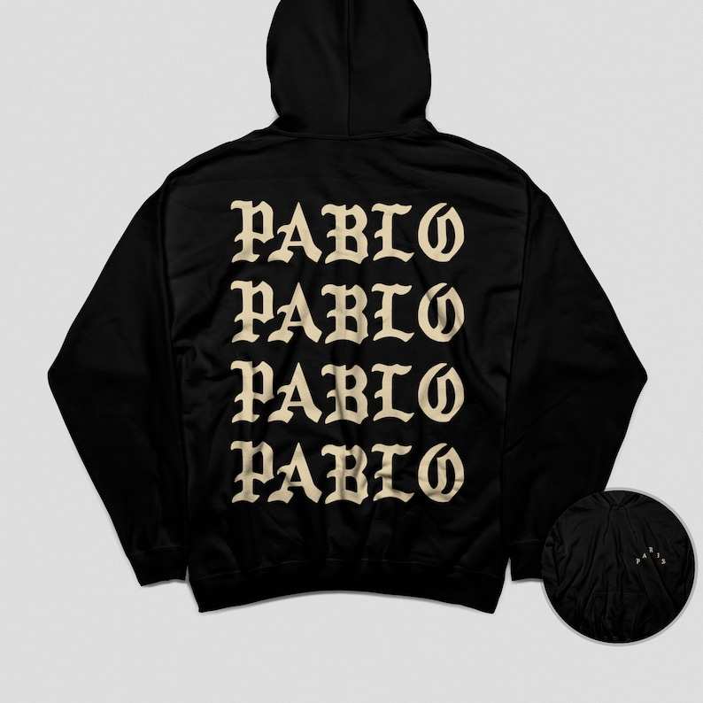 TLOP Paris Pablo Pablo Pablo Unisex Heavy Blend Hooded Sweatshirt Hoodie Hoody Kanye West Yeezy ...