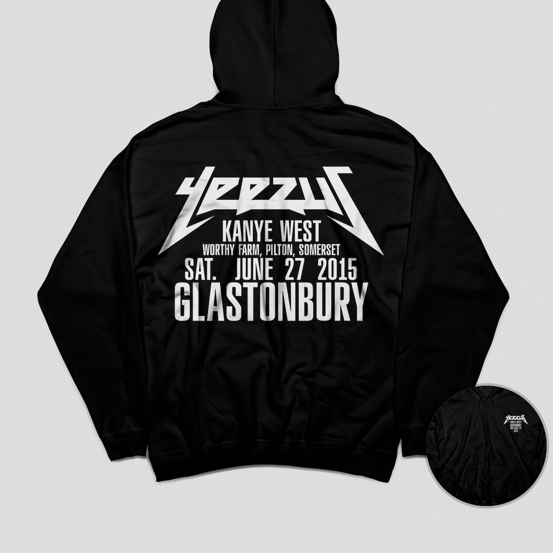 Yeezus Tour Glastonbury Unisex Heavy Blend Hooded Sweatshirt Hoodie ...